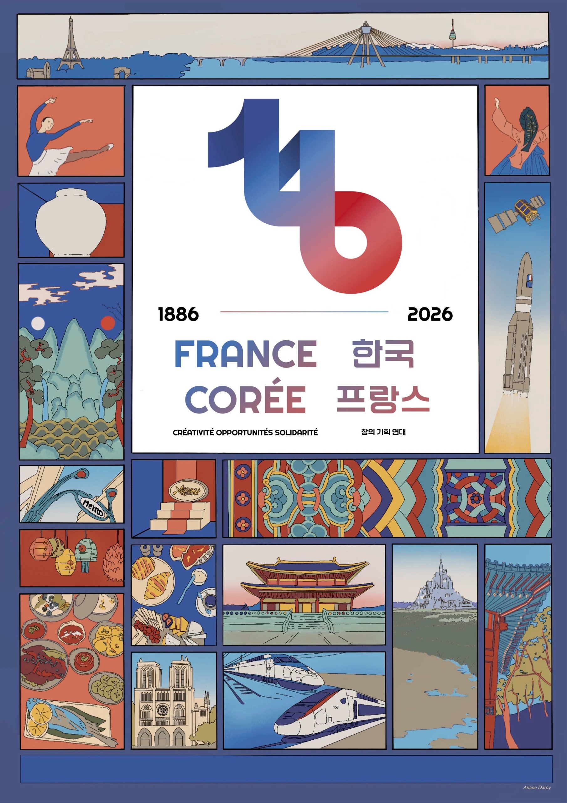100 cultural events to mark 140 years of ties with France : Korea.net ...